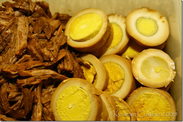 Korean Cuisine: Jang Jorim -(장조림)